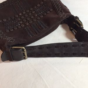 Express | Bags | Express Brown Genuine Suede Purse Excellent | Poshmark